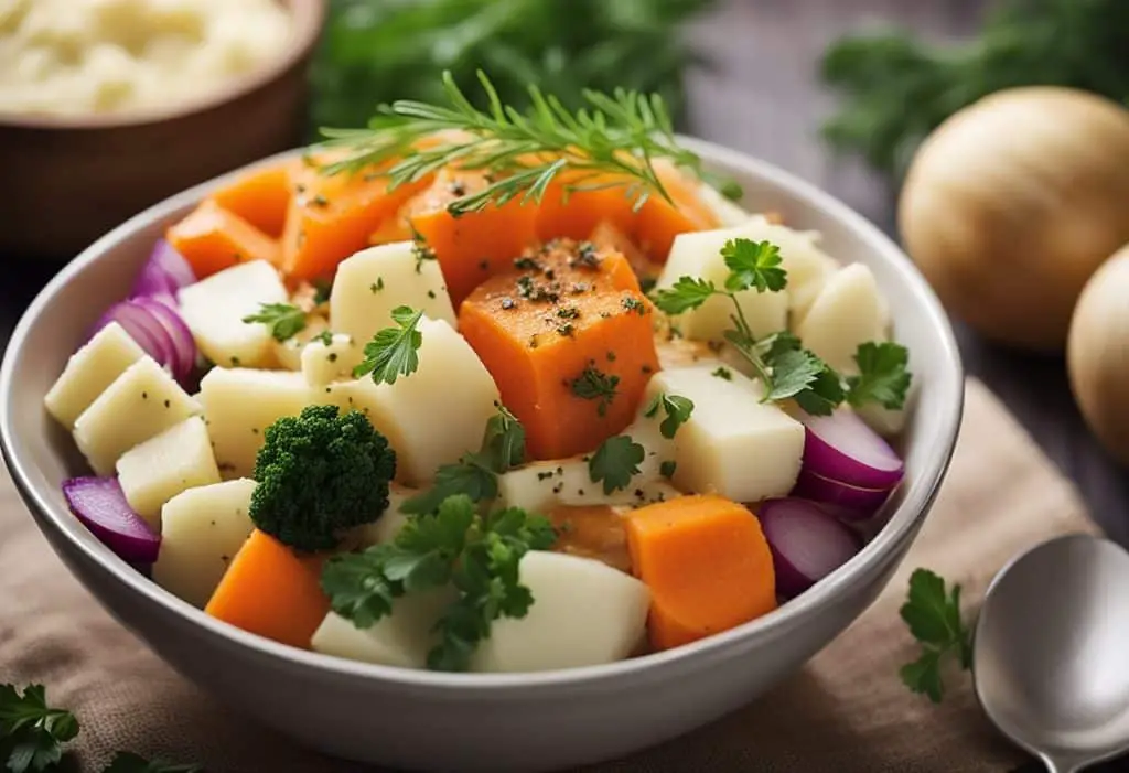 Creamed Root Vegetables Swedish Side Dish