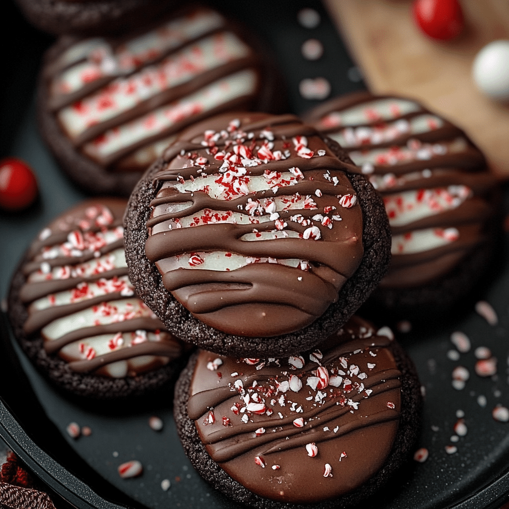 Peppermint Chocolate Cookies Recipe - Simply Recipes - Fewer Worries ...