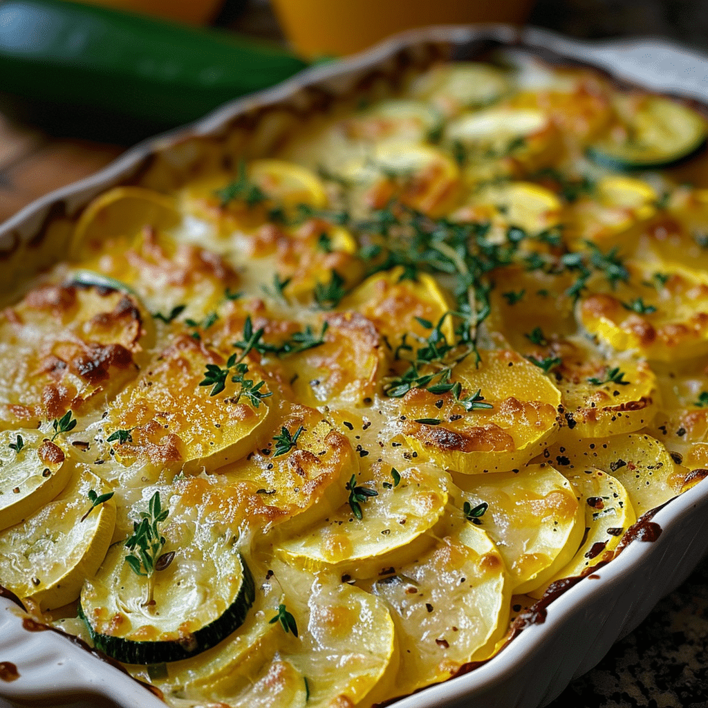 Zucchini and Yellow Squash Gratin - Simply Recipes - Fewer Worries ...