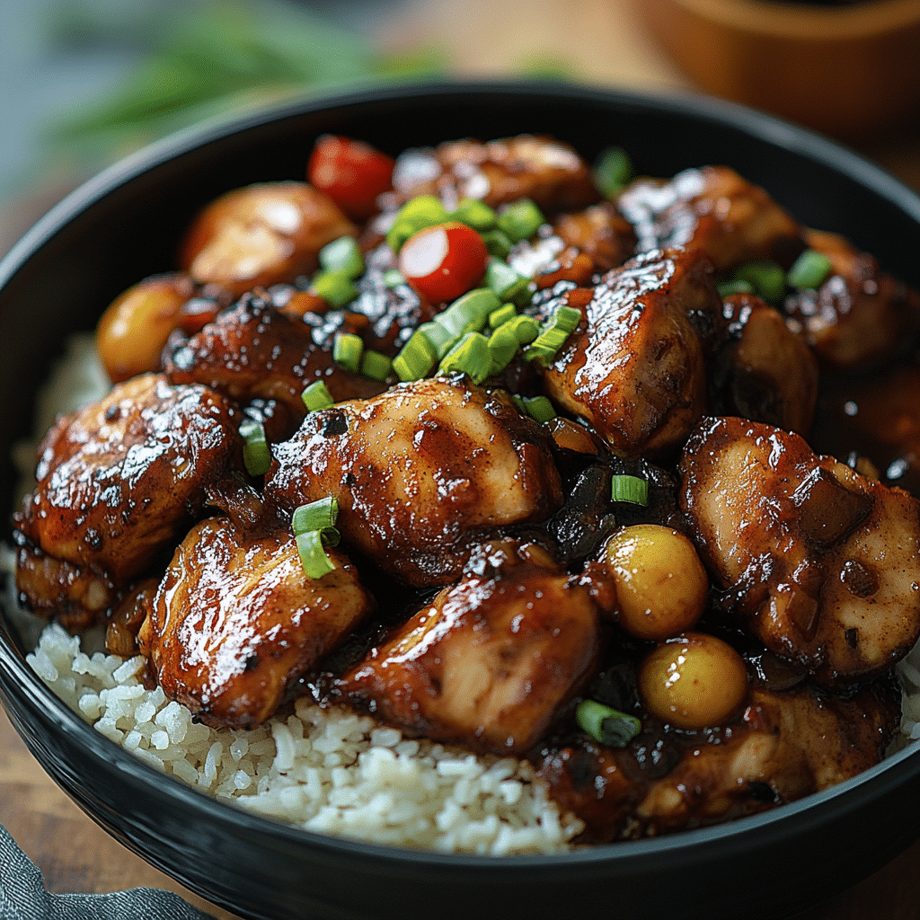 Filipino Chicken Adobo (Flavour Kapow) - Simply Recipes - Fewer Worries ...