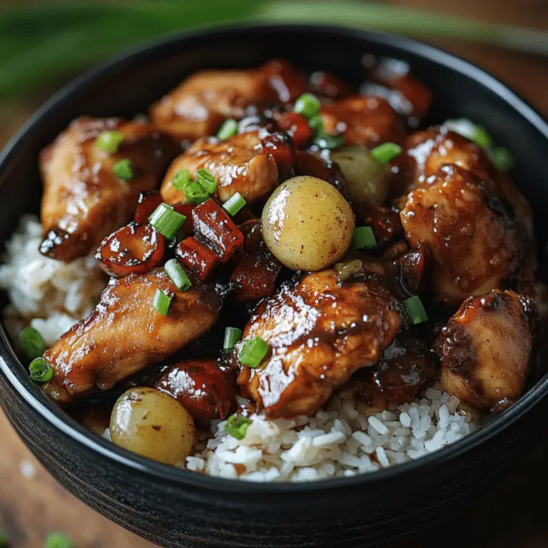 Filipino Chicken Adobo (Flavour Kapow) - Simply Recipes - Fewer Worries ...