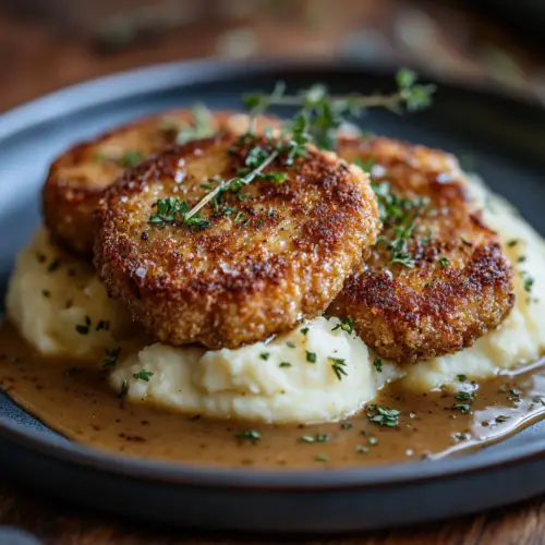 Crispy Buttermilk Fried Pork Cutlets with Pan Gravy - Simply Recipes ...
