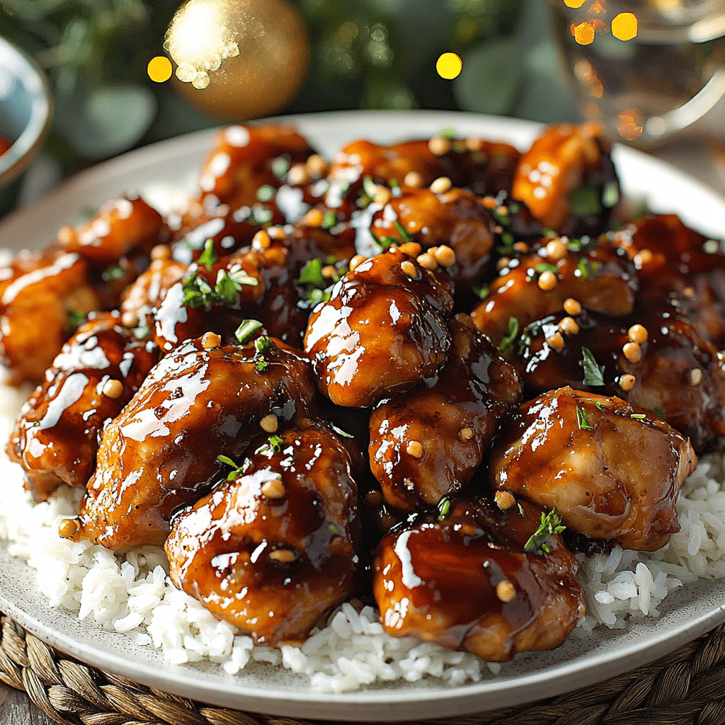 Bourbon Chicken - Simply Recipes - Fewer Worries, More Delight