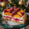 Peach Raspberry Cheesecake - Simply Recipes - Fewer Worries, More Delight