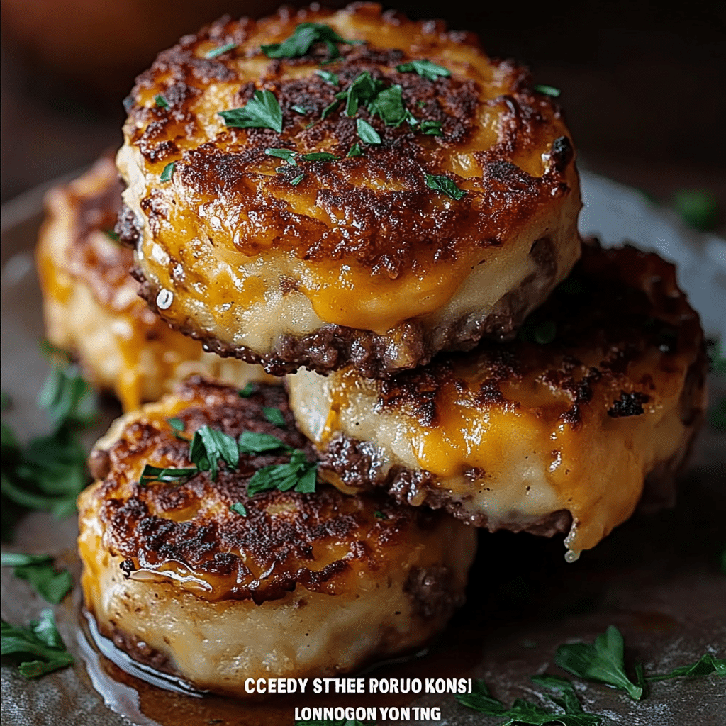 Cheesy Beef Stuffed Potato Cakes - Simply Recipes - Fewer Worries, More ...