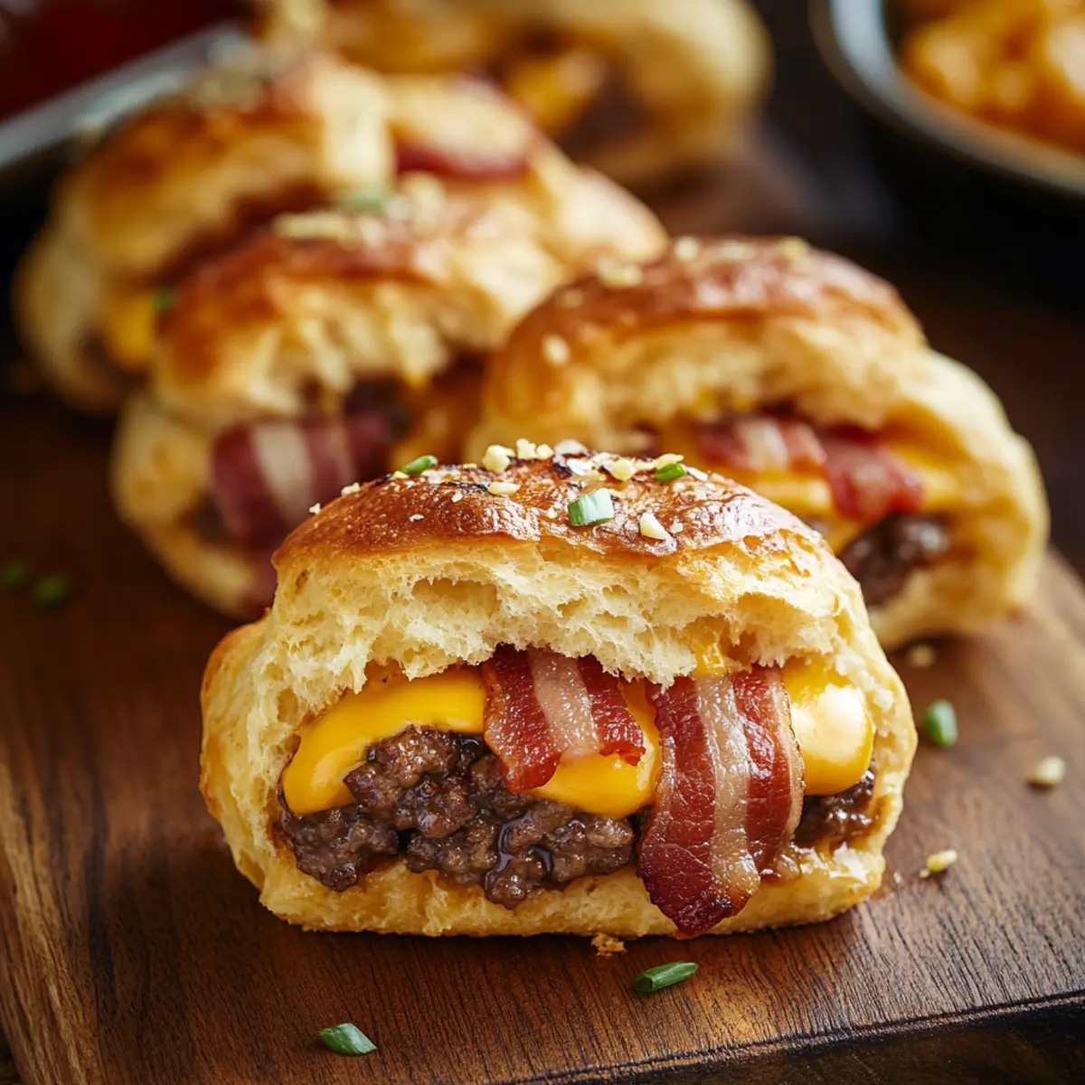 Irresistible Bacon Cheeseburger Bombs in Just 30 Minutes - Simply ...