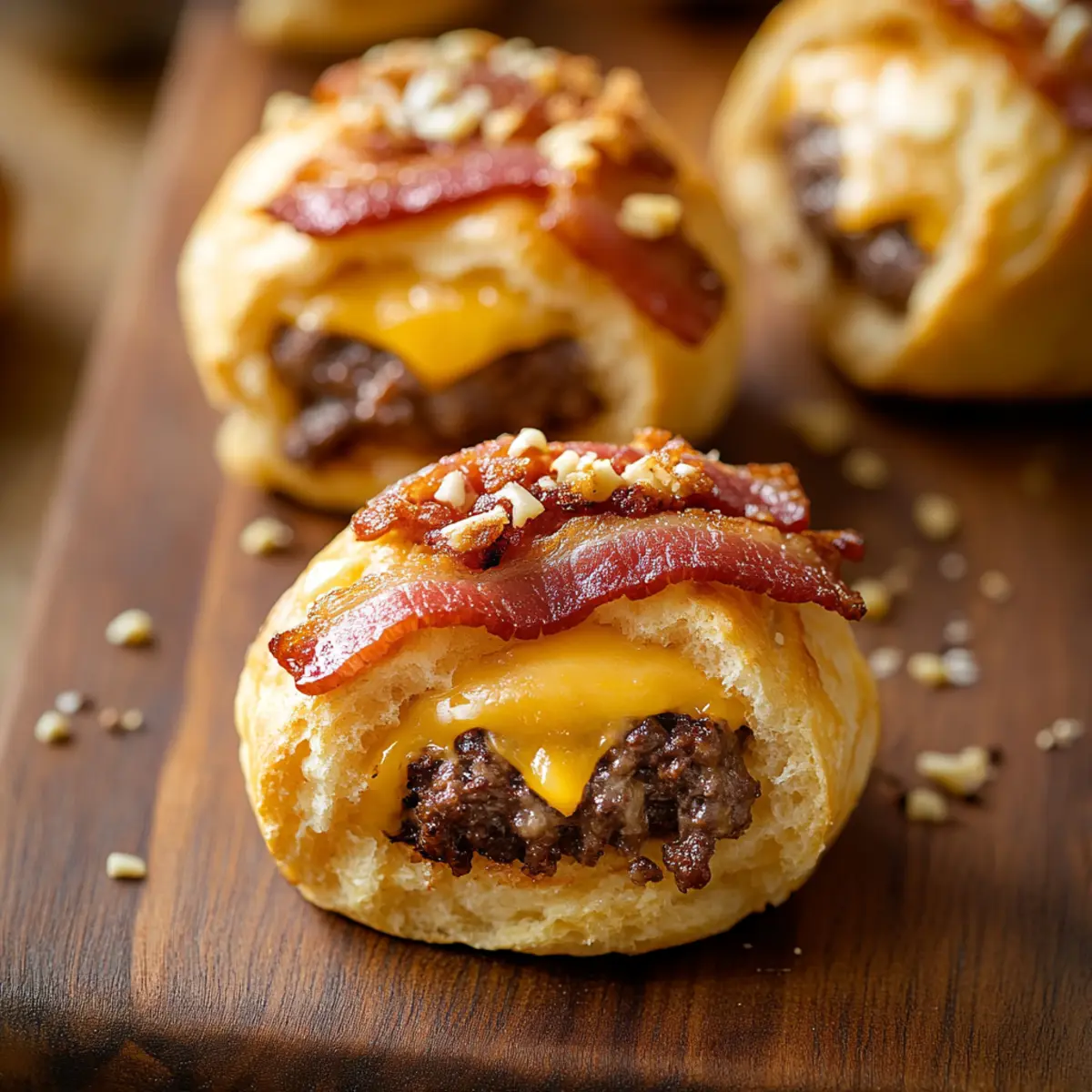 Irresistible Bacon Cheeseburger Bombs in Just 30 Minutes - Simply ...