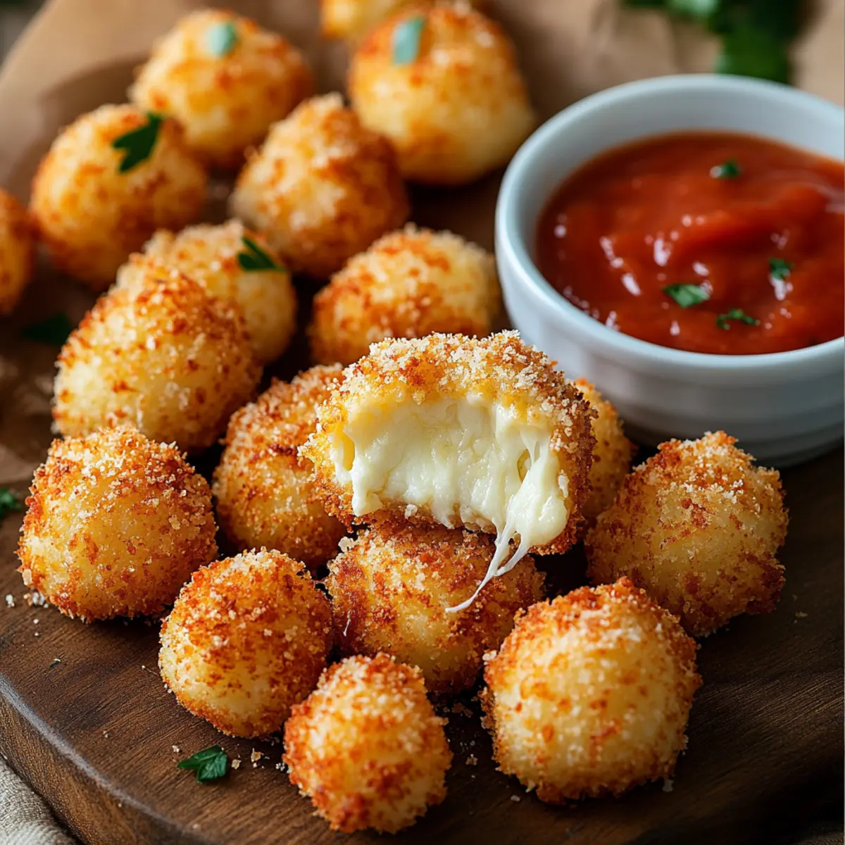 Cheesy Parmesan Mozzarella Bites: Irresistibly Crispy and Gooey ...