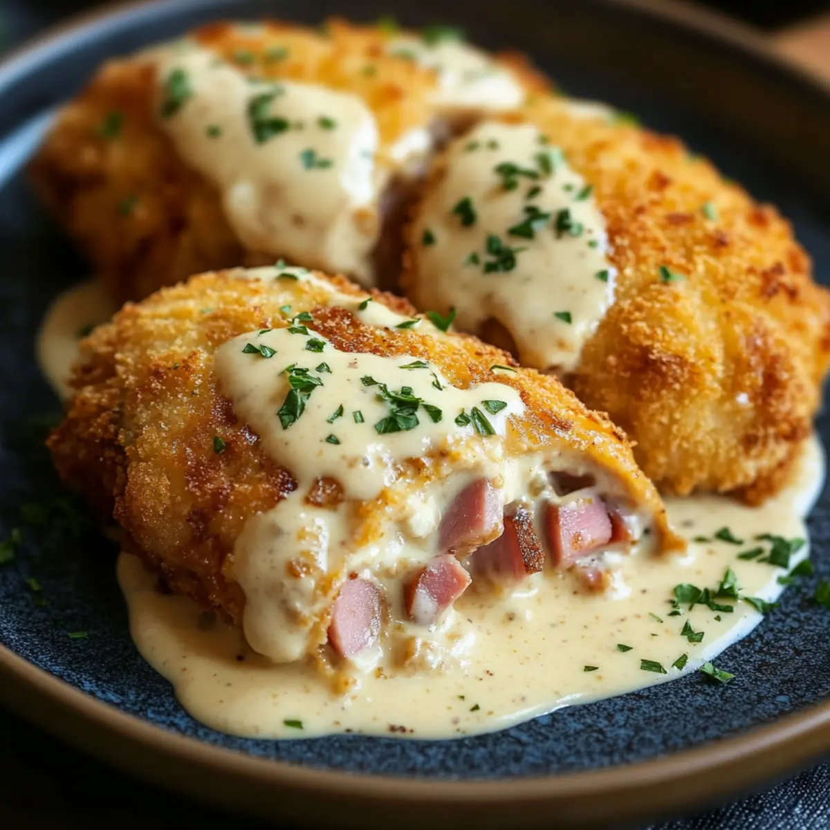 Deliciously Creamy Chicken Cordon Bleu: A Melt-in-Your-Mouth Classic ...