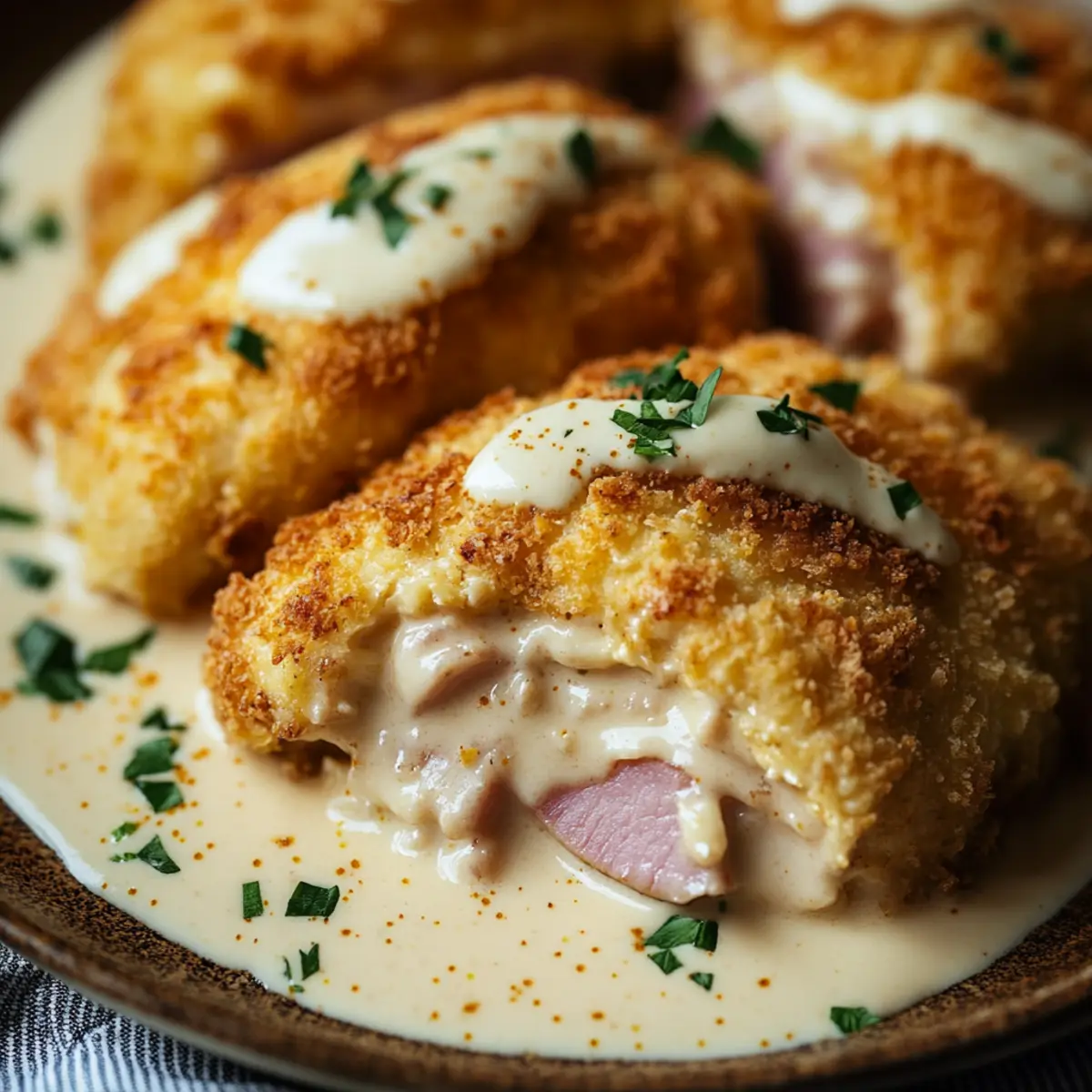 Deliciously Creamy Chicken Cordon Bleu: A Melt-in-Your-Mouth Classic ...