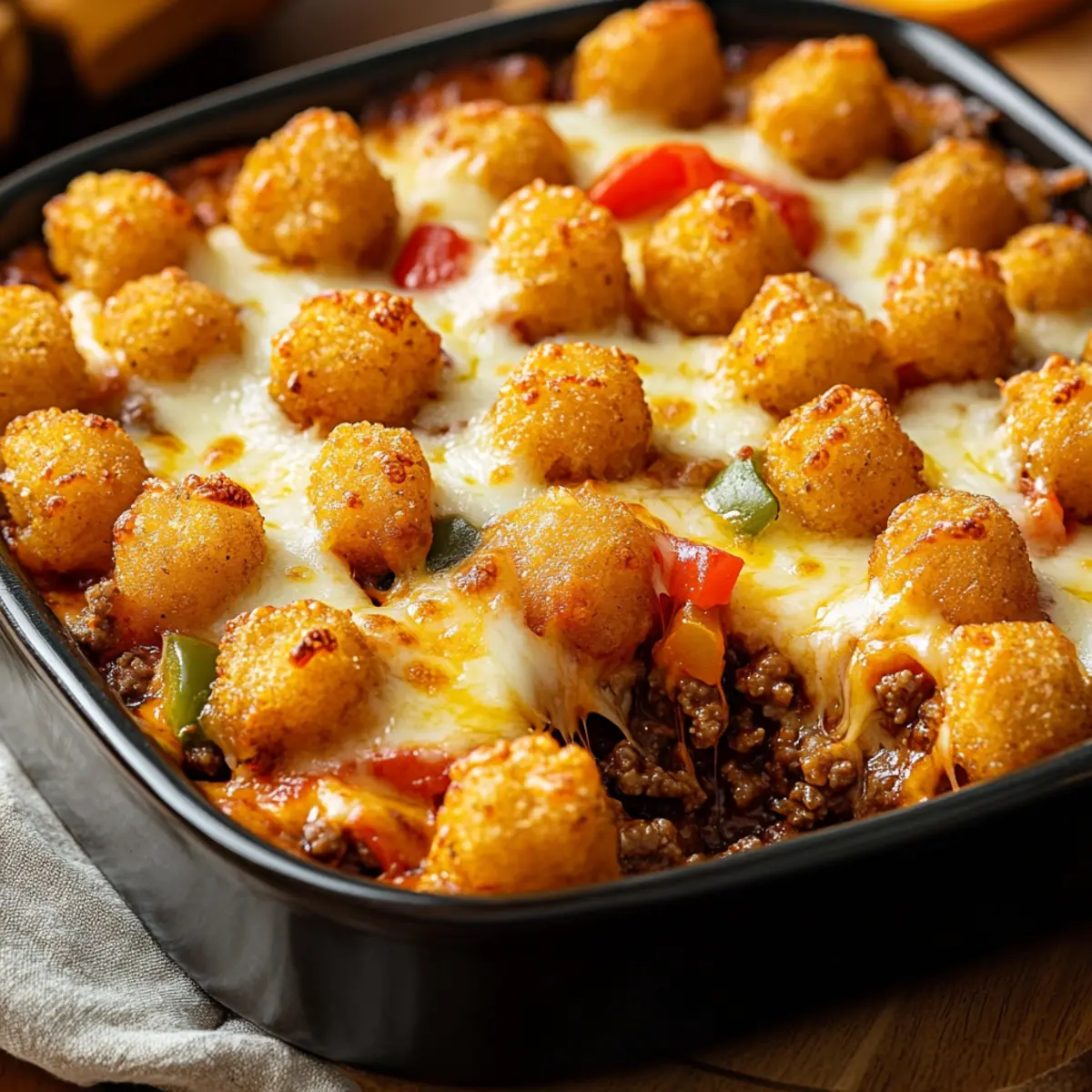 Pizza Tot Casserole: Your New Favorite Weeknight Bake 🍕🍟 - Simply ...