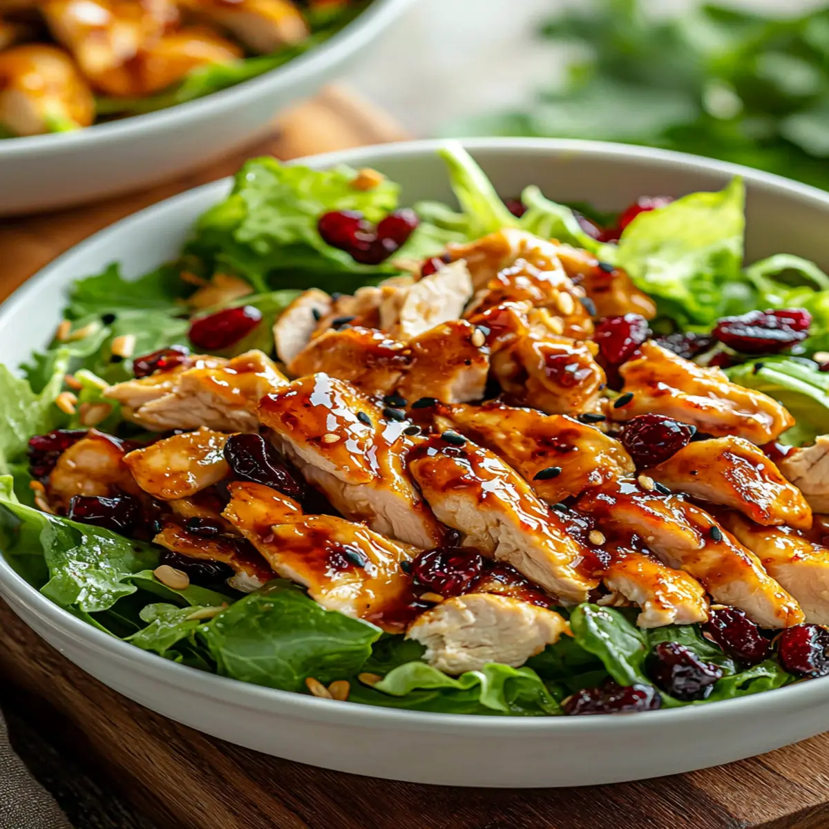 Asian Chicken Cranberry Salad