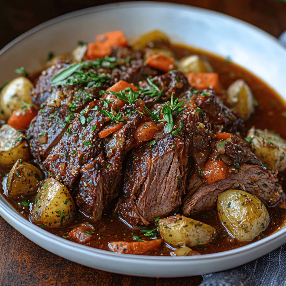 Irresistibly Tender Italian Pot Roast (Stracotto) Recipe - Simply ...