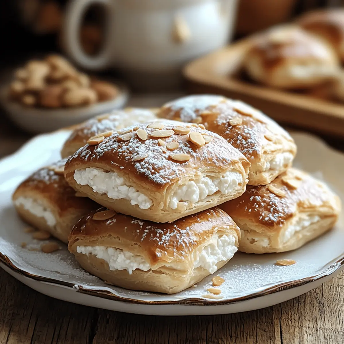 Indulgent Creamy Ricotta Almond Pillows You'll Love to Share - Simply ...