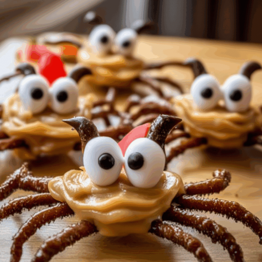 Spooky Sweet Apple Spiders Halloween Snack: Easy & Fun! - Simply ...