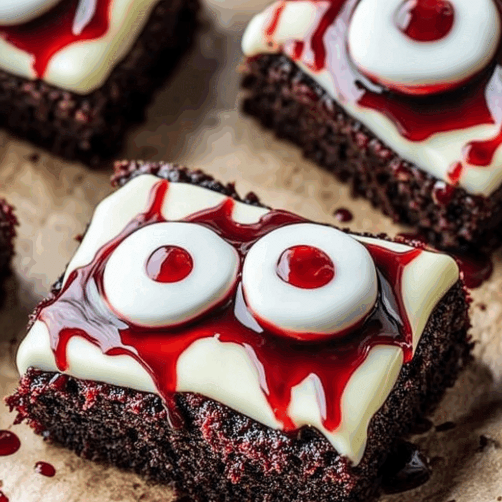 Spooky Indulgence: Easy Eyeball Brownies Recipe for Halloween - Simply ...
