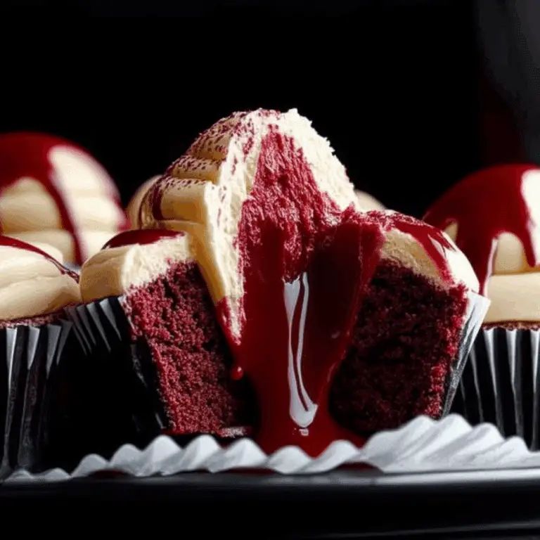 Spooktacularly Easy Halloween Vampire Bite Cupcakes Recipe - Simply ...