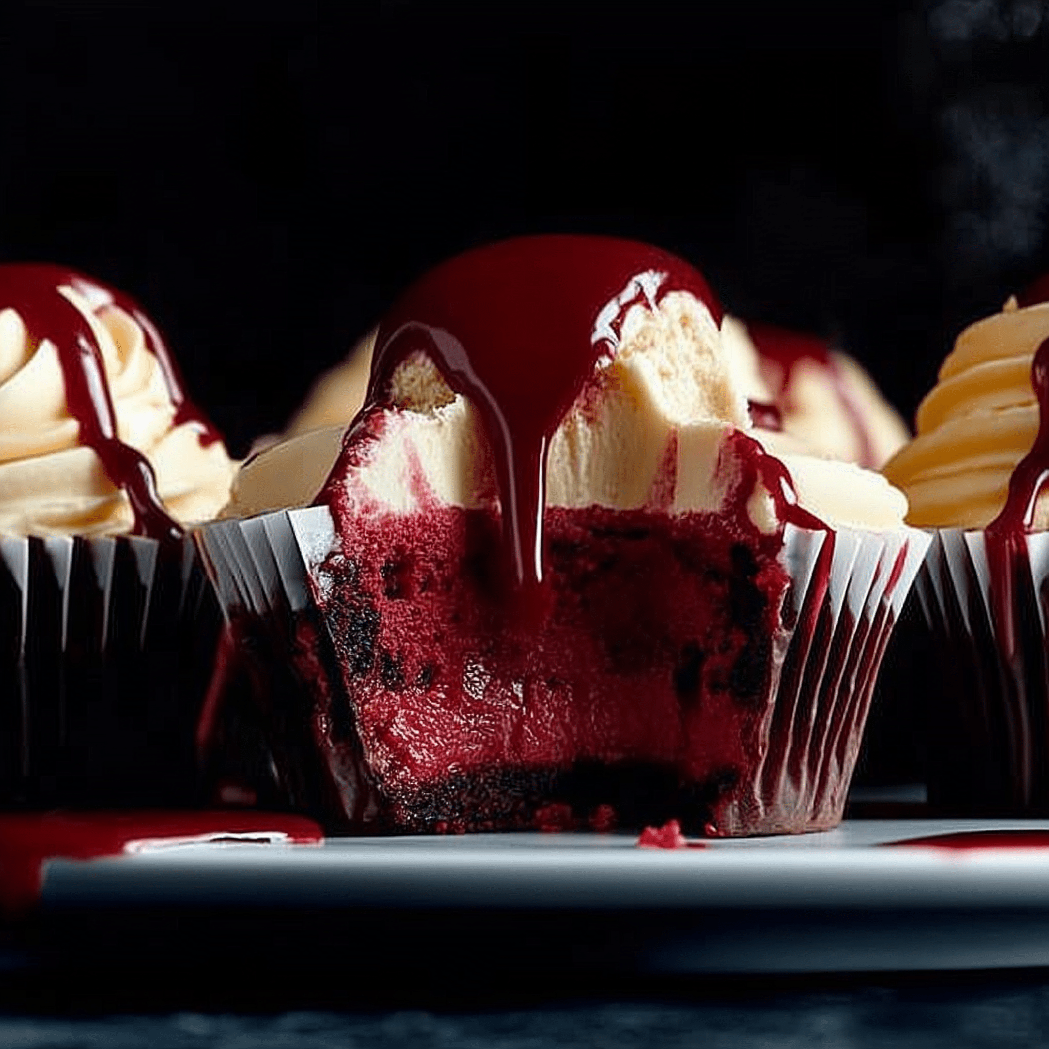 Irresistibly Spooky: Halloween Vampire Bite Cupcakes to Savor - Simply ...