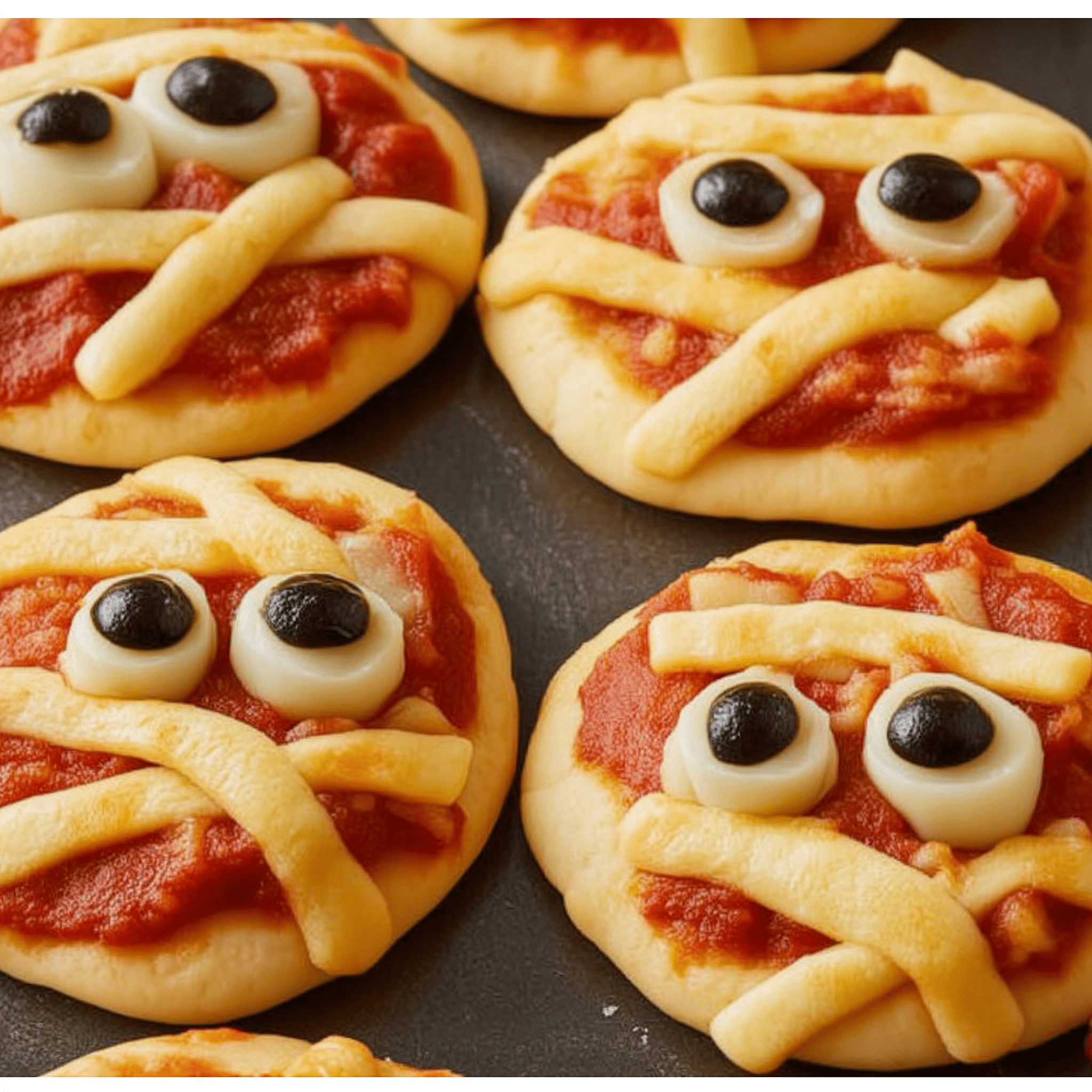 Spooky Good Mummy Mini Pizzas: Easy Halloween Fun - Simply Recipes ...
