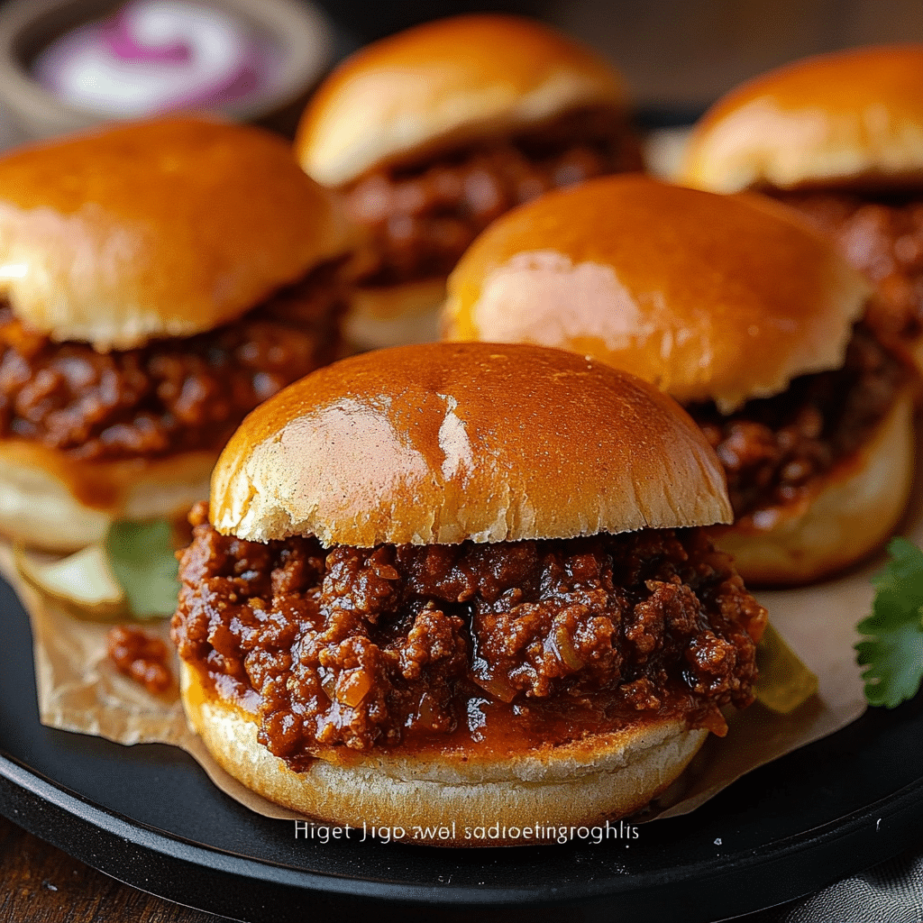 Sloppy Joe Sliders - Simply Recipes - Fewer Worries, More Delight
