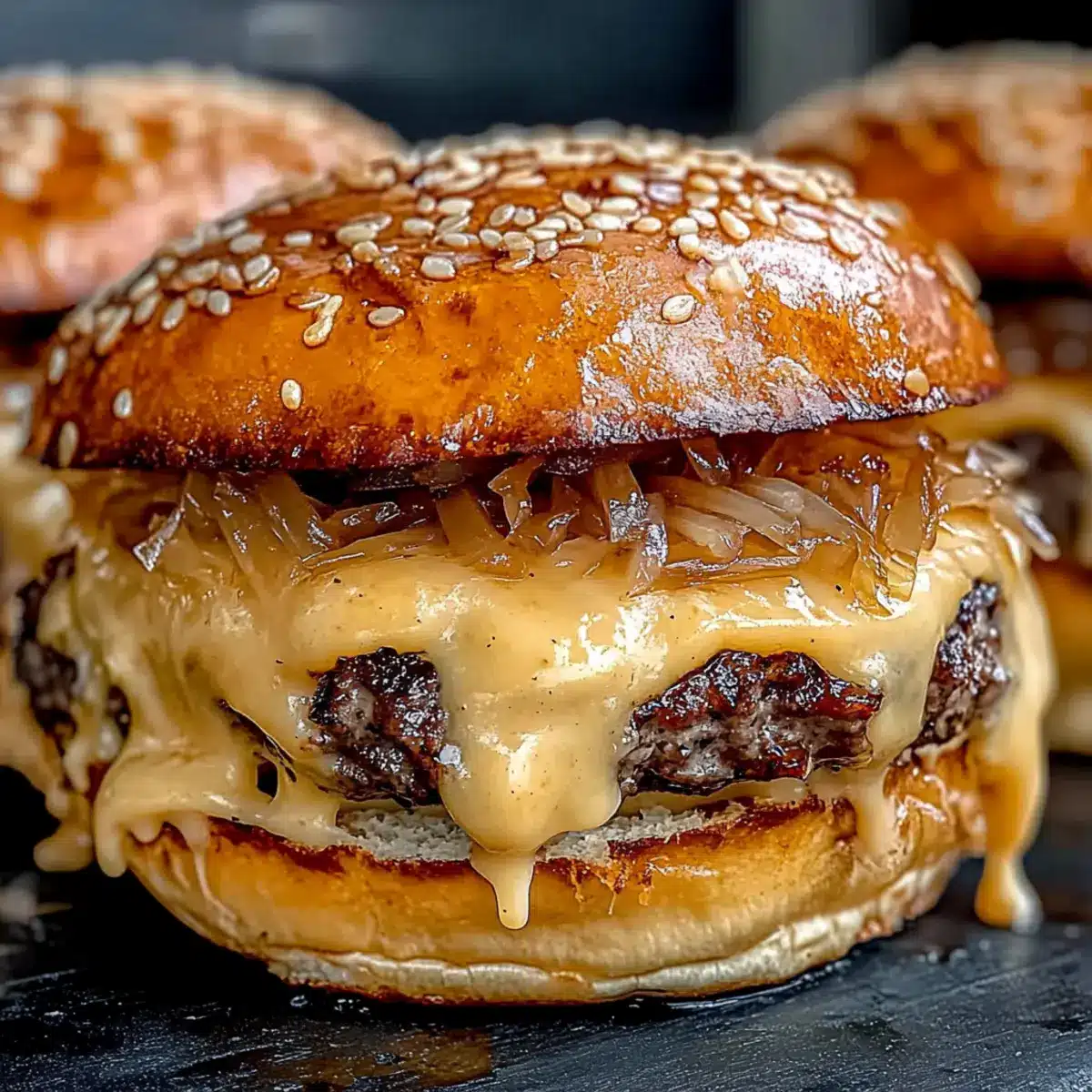 Irresistibly Juicy Oklahoma Onion SmashBurger Classic Recipe - Simply ...