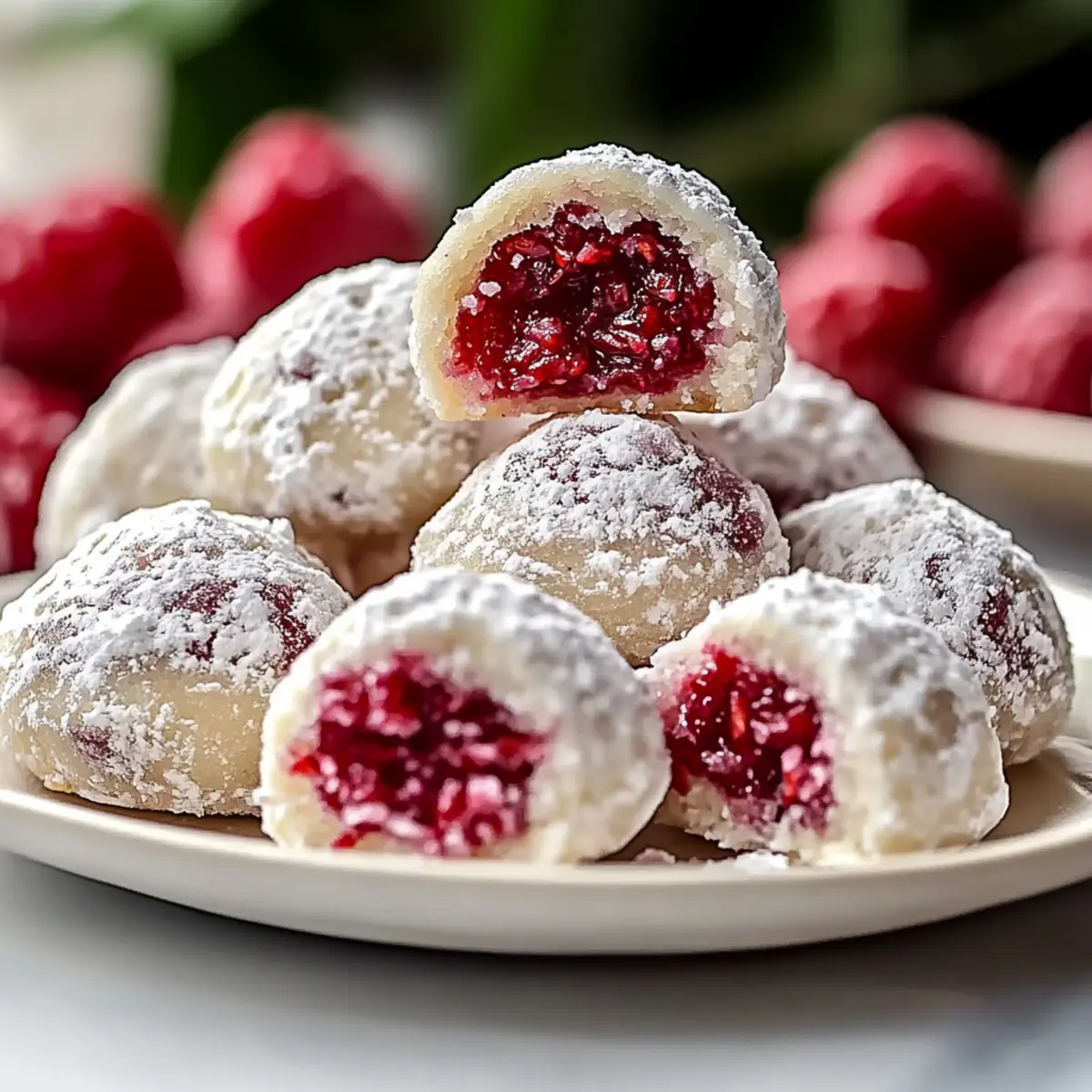 Irresistibly Nutty Raspberry Almond Snowball Cookies - Simply Recipes ...