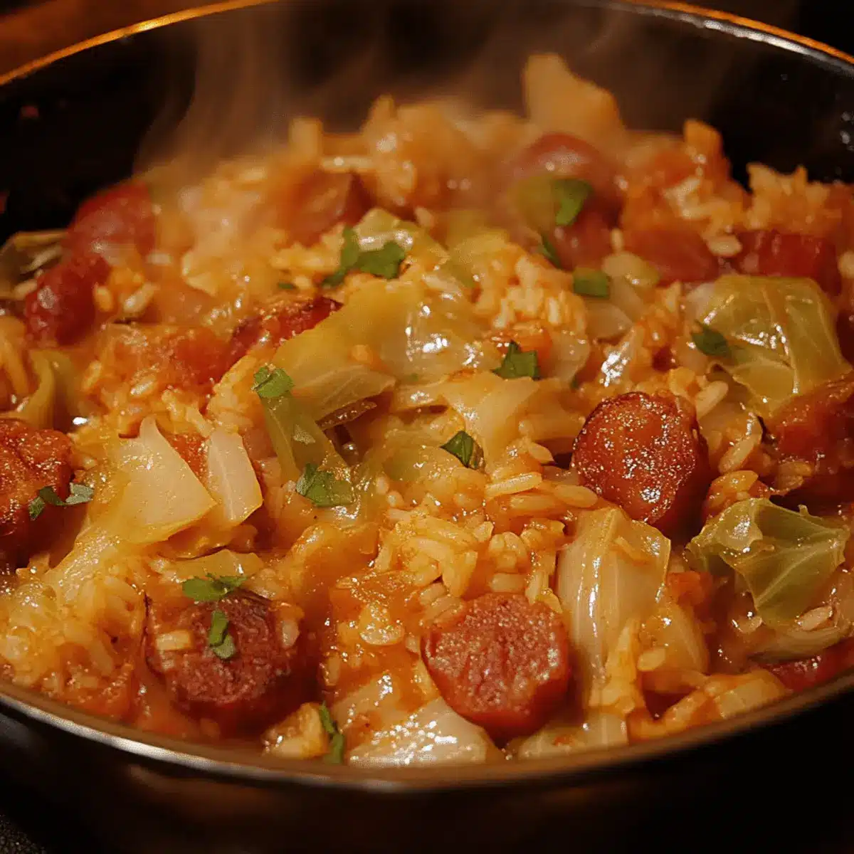 Bold Cajun Cabbage Jambalaya Dish for Easy Comfort Cooking - Simply ...