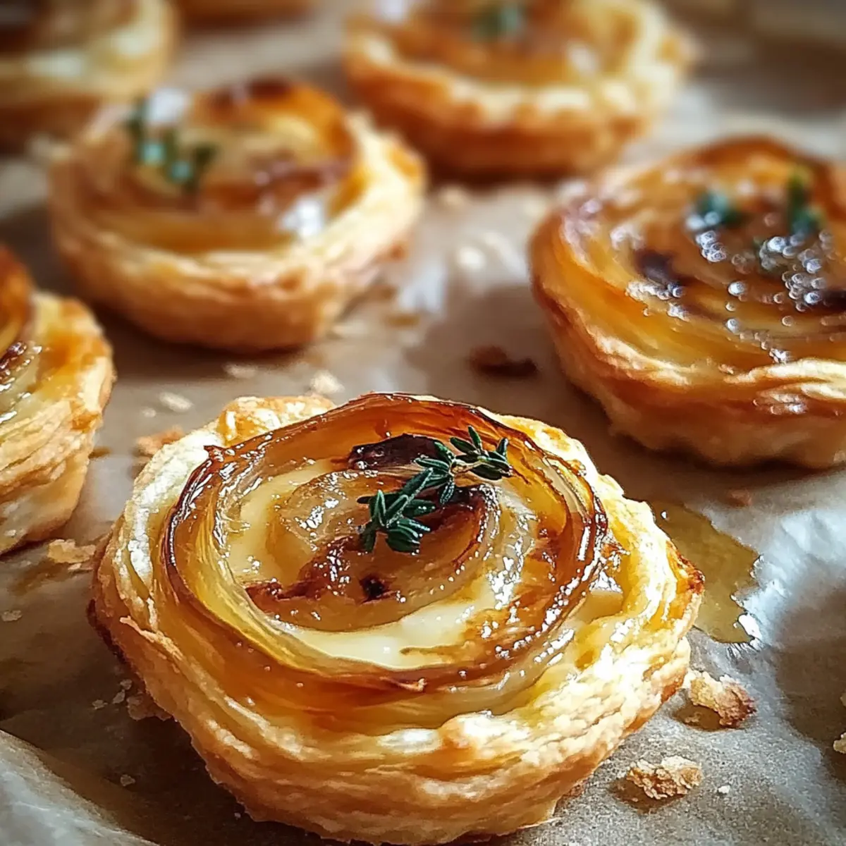 Irresistibly Delicious Caramelized Onion and Cheese Tarts - Simply ...