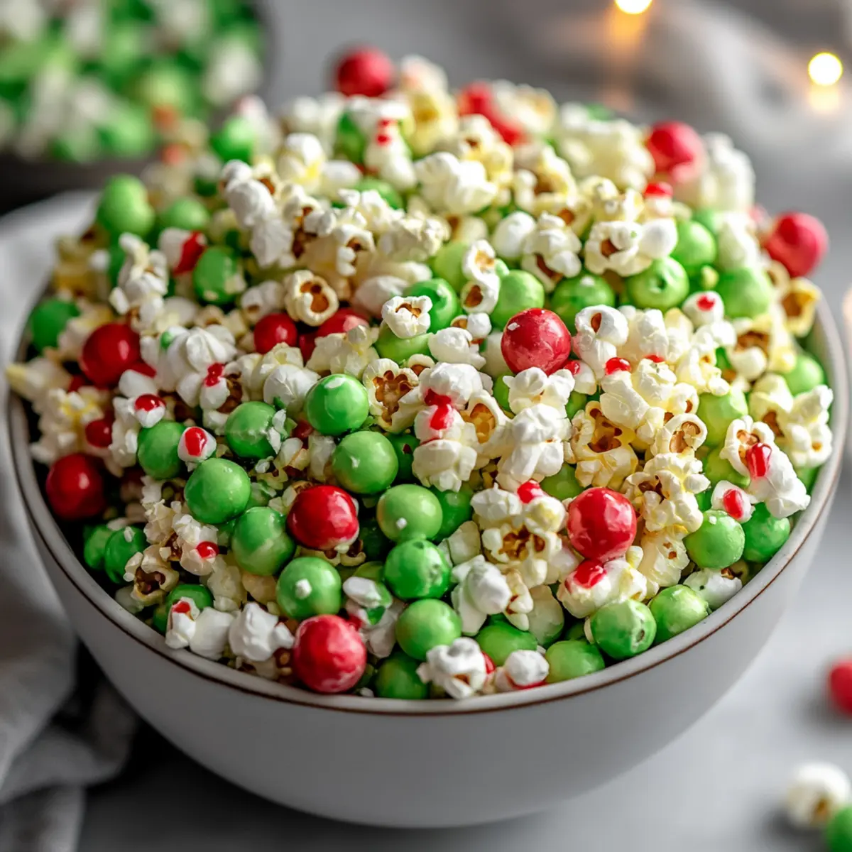Irresistibly Fun Grinch Popcorn Mix for Holiday Movie Nights - Simply ...