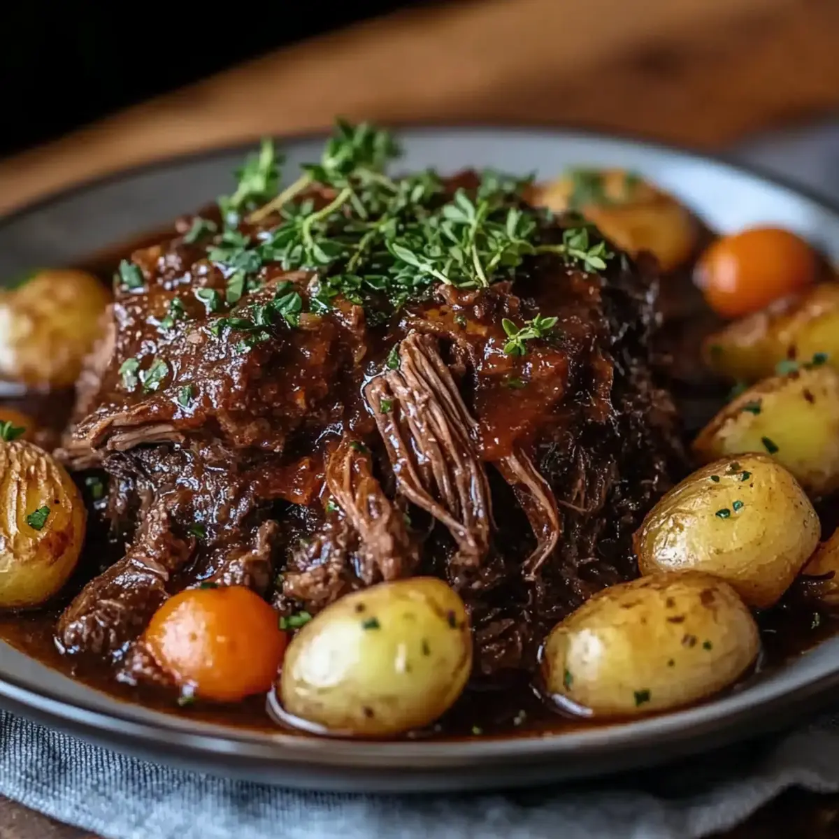Tender Slow Cooker Pot Roast Recipe for Cozy Family Dinners - Simply ...